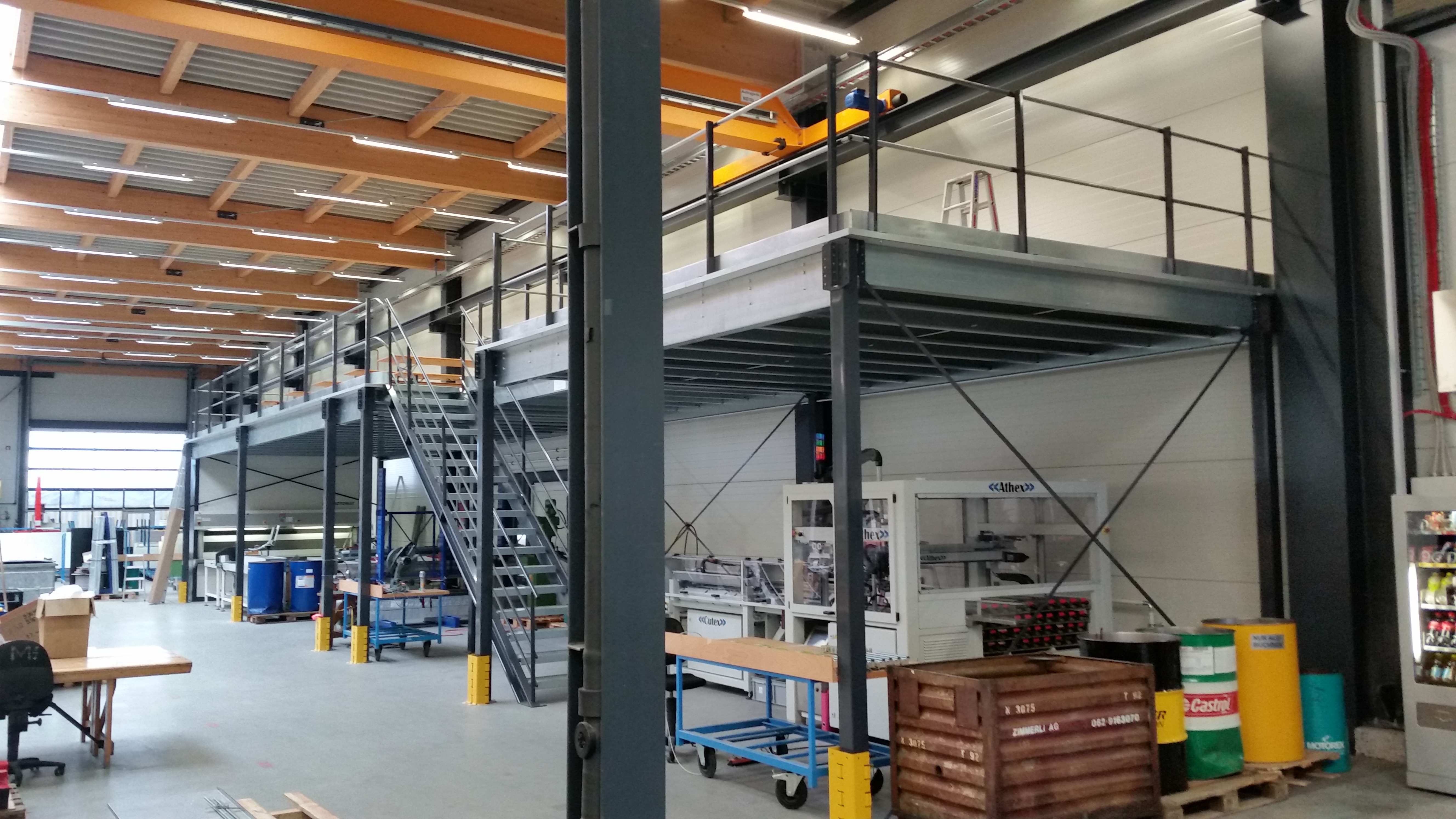 Zwischenboden, Plattformen, Lagerbühnen - Läderach Lagersysteme