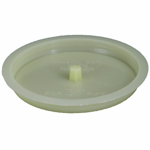 Plastic 4" Knockout Test Cap (Bag of 20)