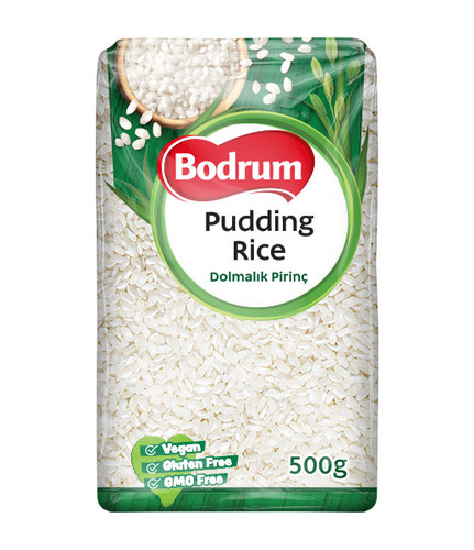 Bodrum Pudding Rice 500g | Premium Quality Rice for Creamy Puddings ...