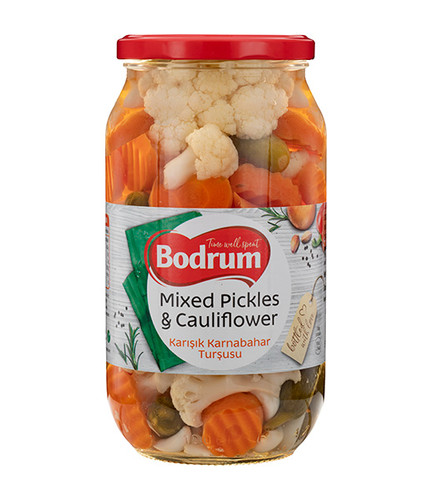 Bodrum Mixed Pickles with Cauliflower 940g - Foodsklep.com