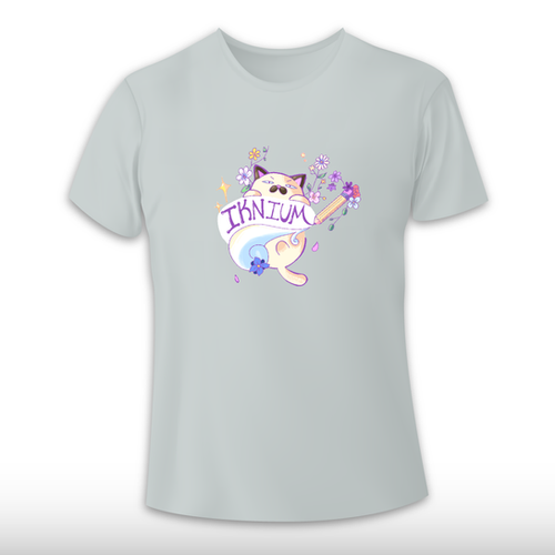 Playera Estampada Gato | Tienda Iknium