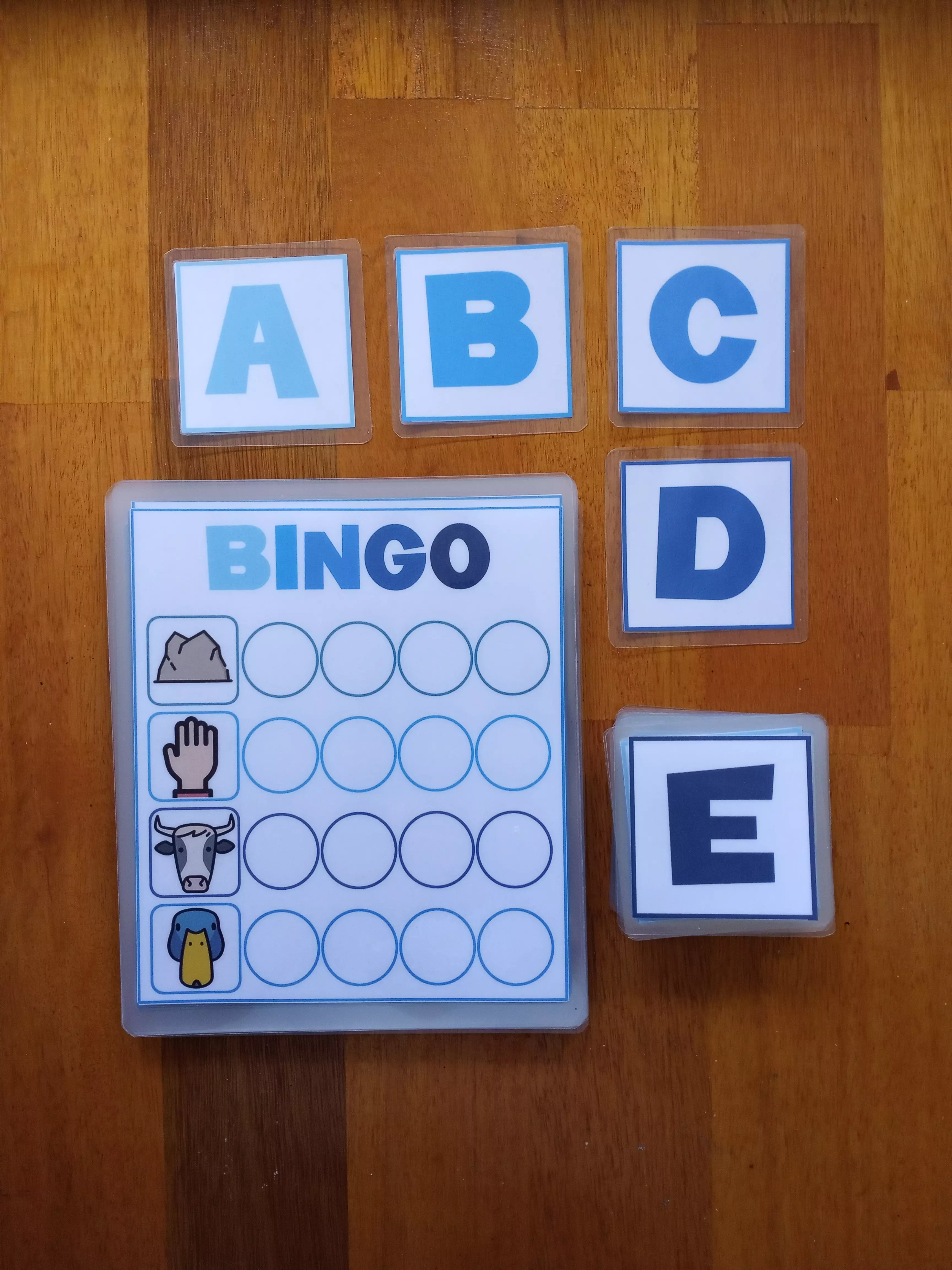 Bingo de letras | BrillarUY