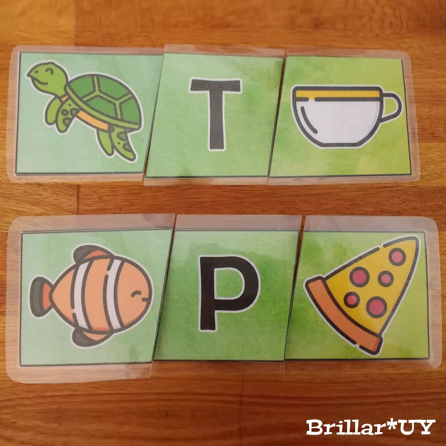 Rompecabezas del abecedario | BrillarUY