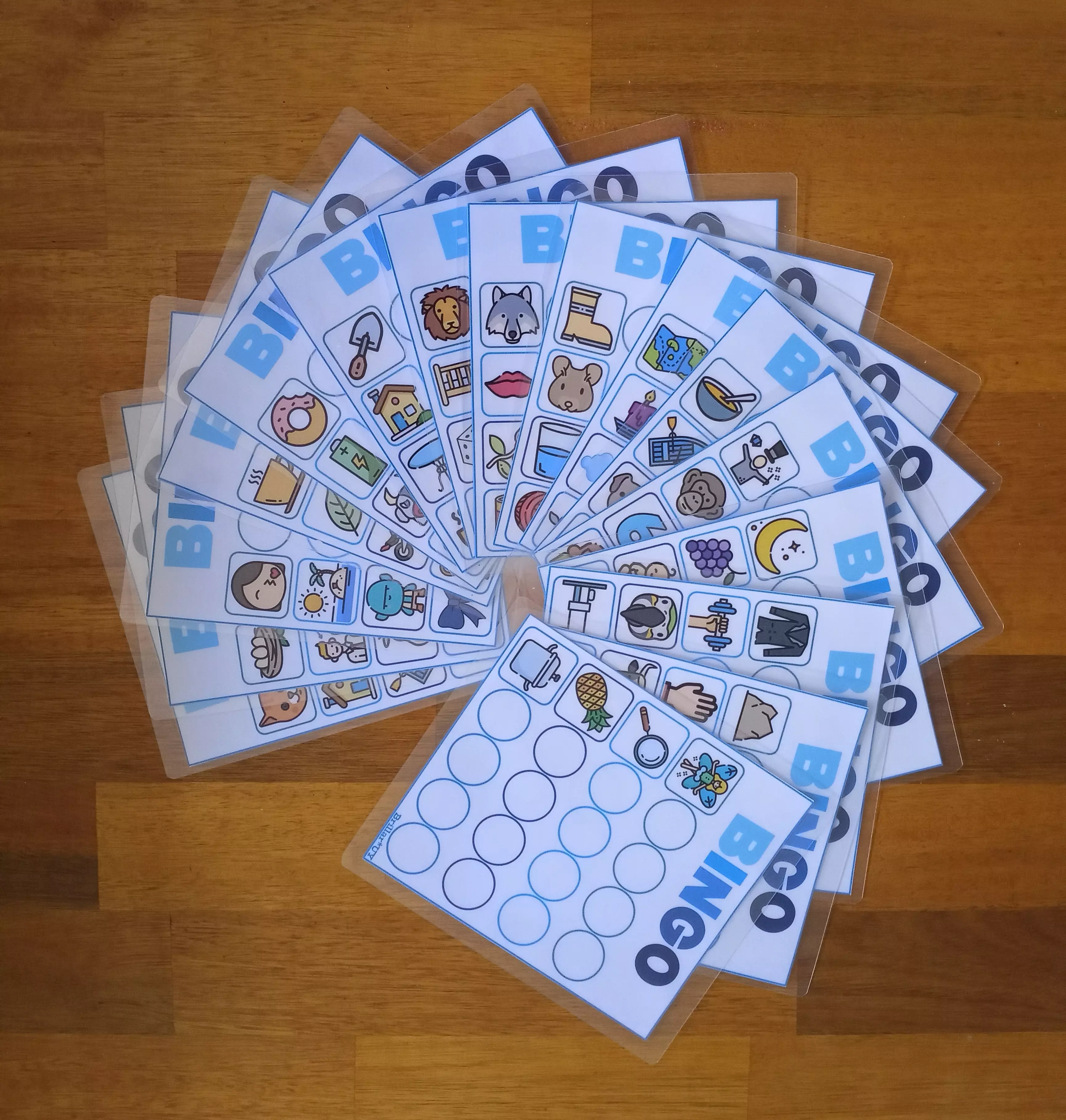 Bingo de letras | BrillarUY