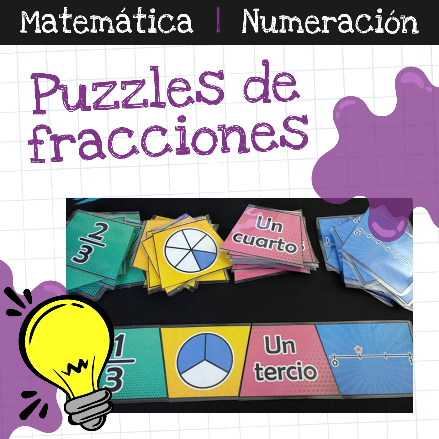 Rompecabezas de fracciones | BrillarUY