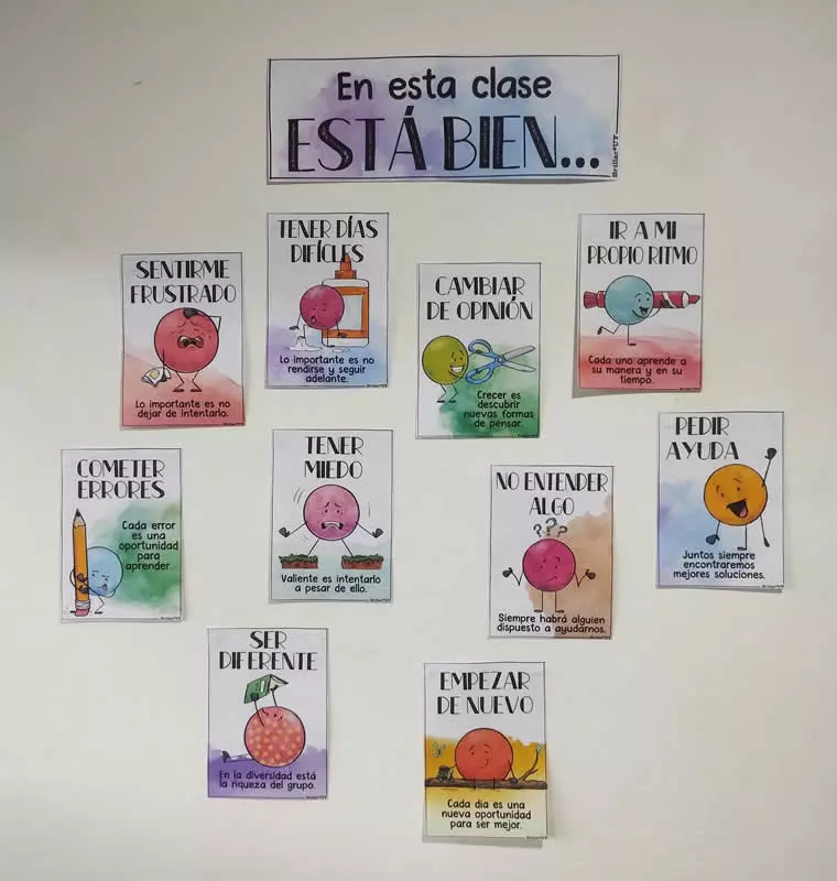 Frases motivacionales para el aula | BrillarUY