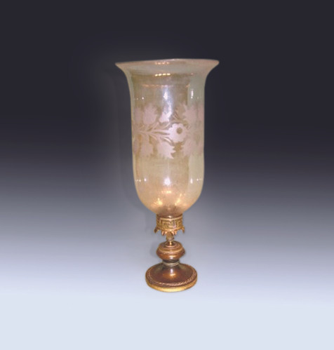 Regency Period Bronze and Ormolu Storm Lamp at Patrick Sandberg Antiques