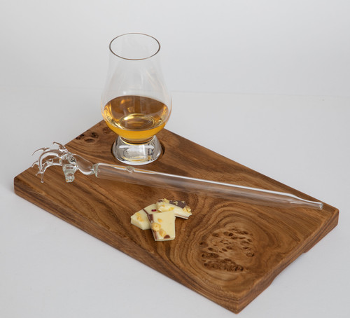 Handblown Stag Head Water Dropper - Enhance Whisky's Flavour