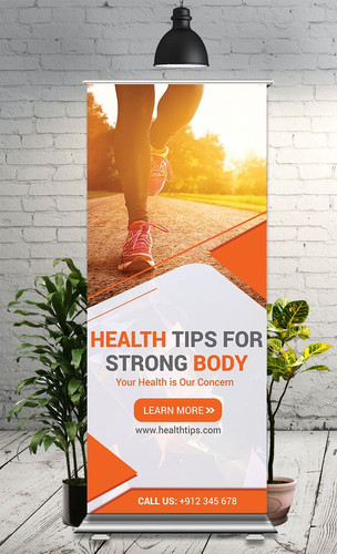 Big Base Roll up Banner 7ft x 3ft | Richdesign