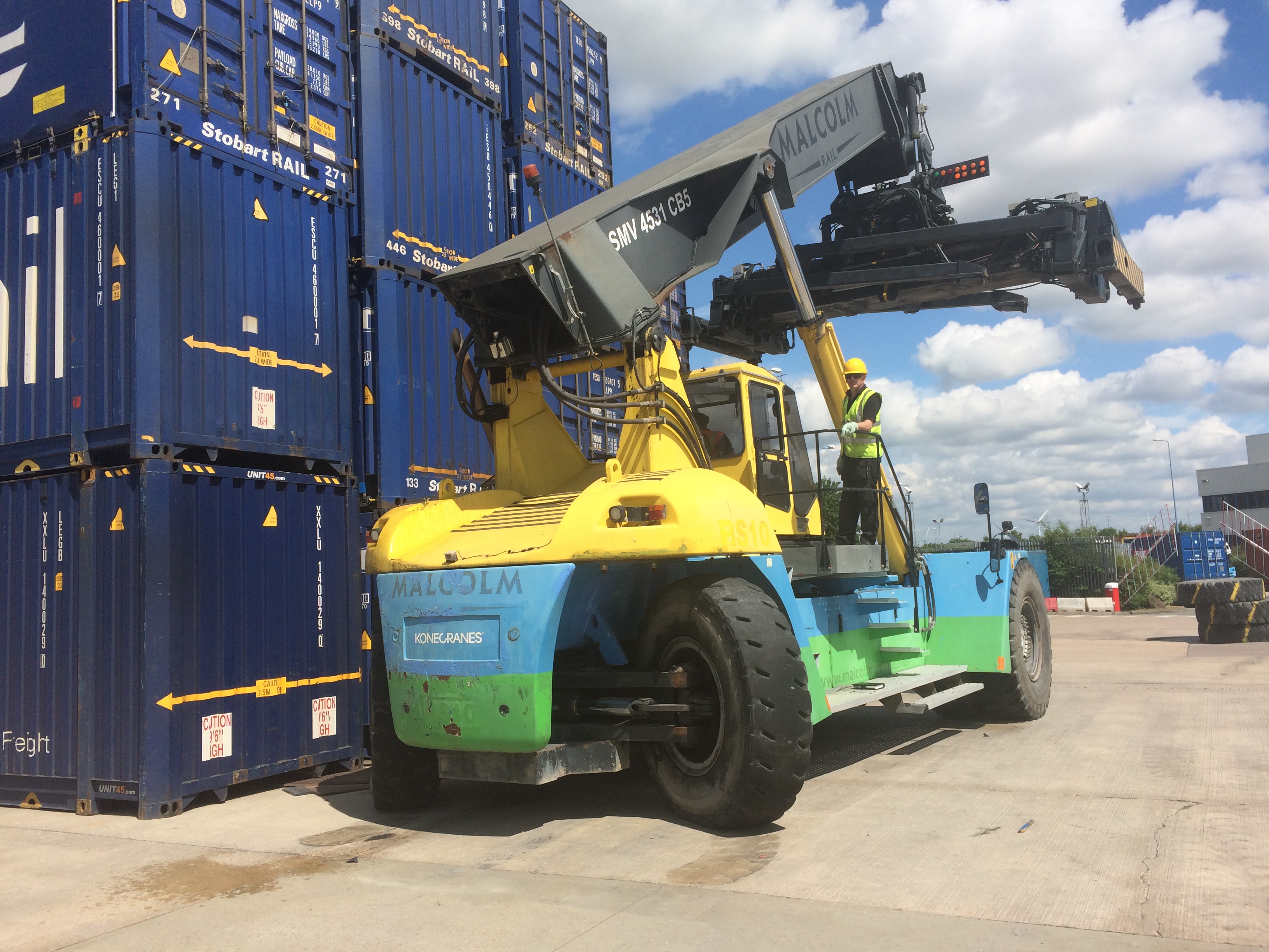 The Fork Truck Company UK Konecranes Reach Stacker