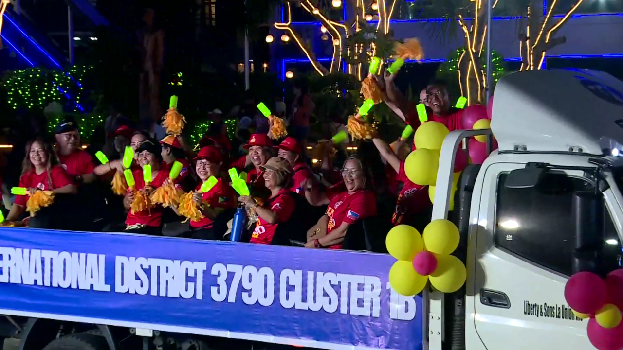 RC San Fernando La Union and Cluster 1B, D3790 join Grand People’s Parade