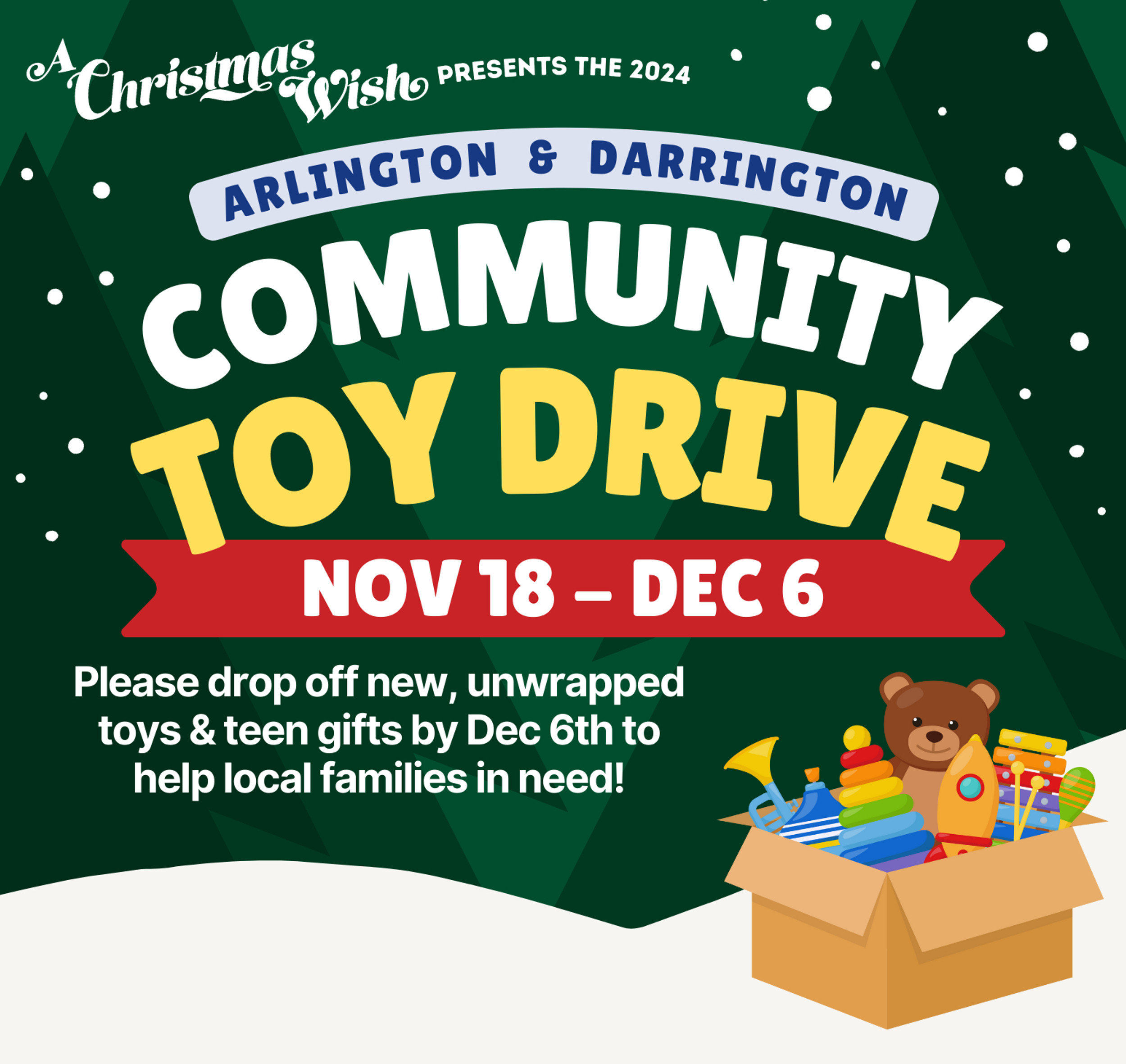 TOY DRIVE | A Christmas Wish