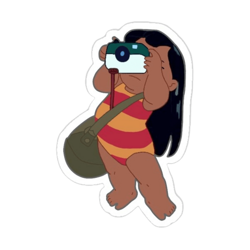 Cute Lilo Sticker | Stickerfever.in