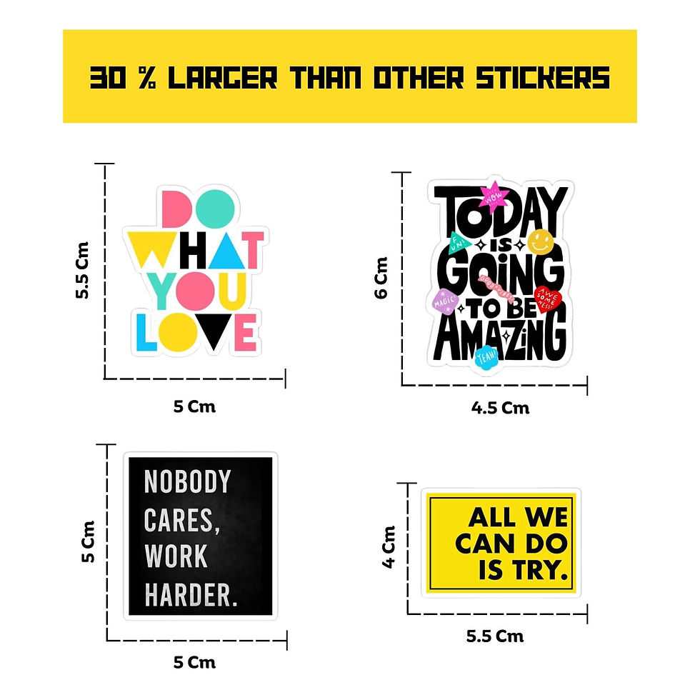 Motivational Stickers | Sticker Fever