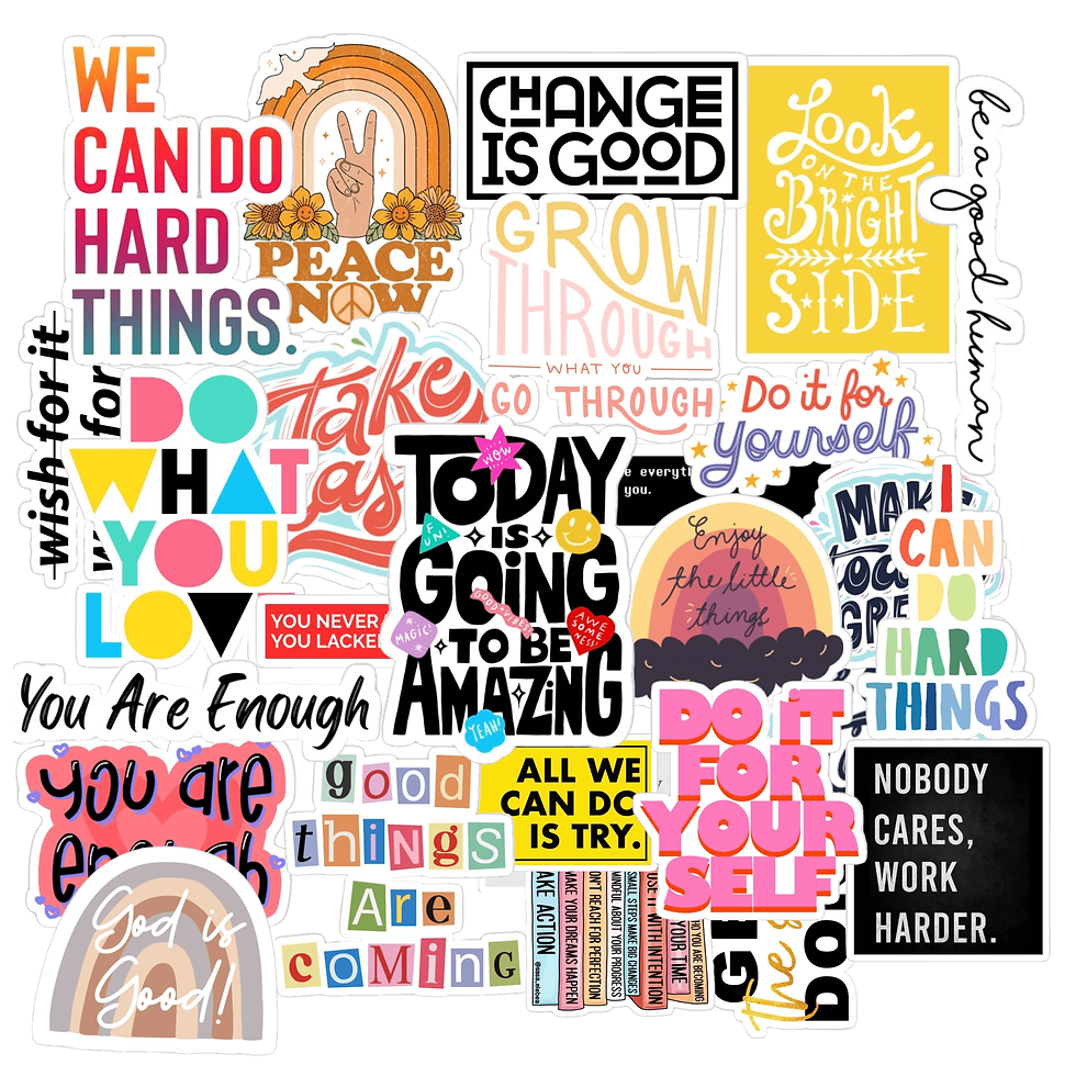 Motivational Stickers | Sticker Fever