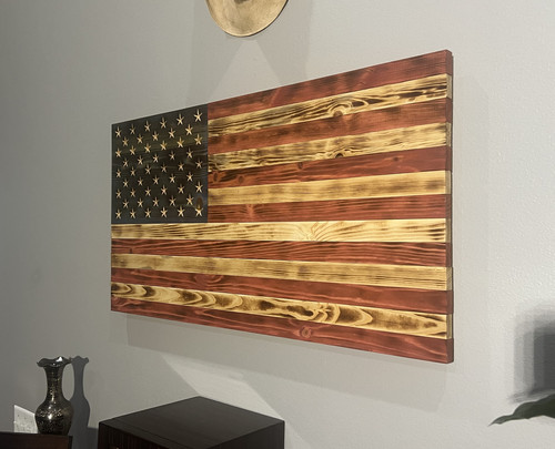 Rustic American Flag | Valor Woodcraft