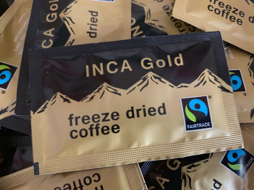 Fairtrade Inca Gold Freeze Dried CoffeeSachets | Kettle's Boiled