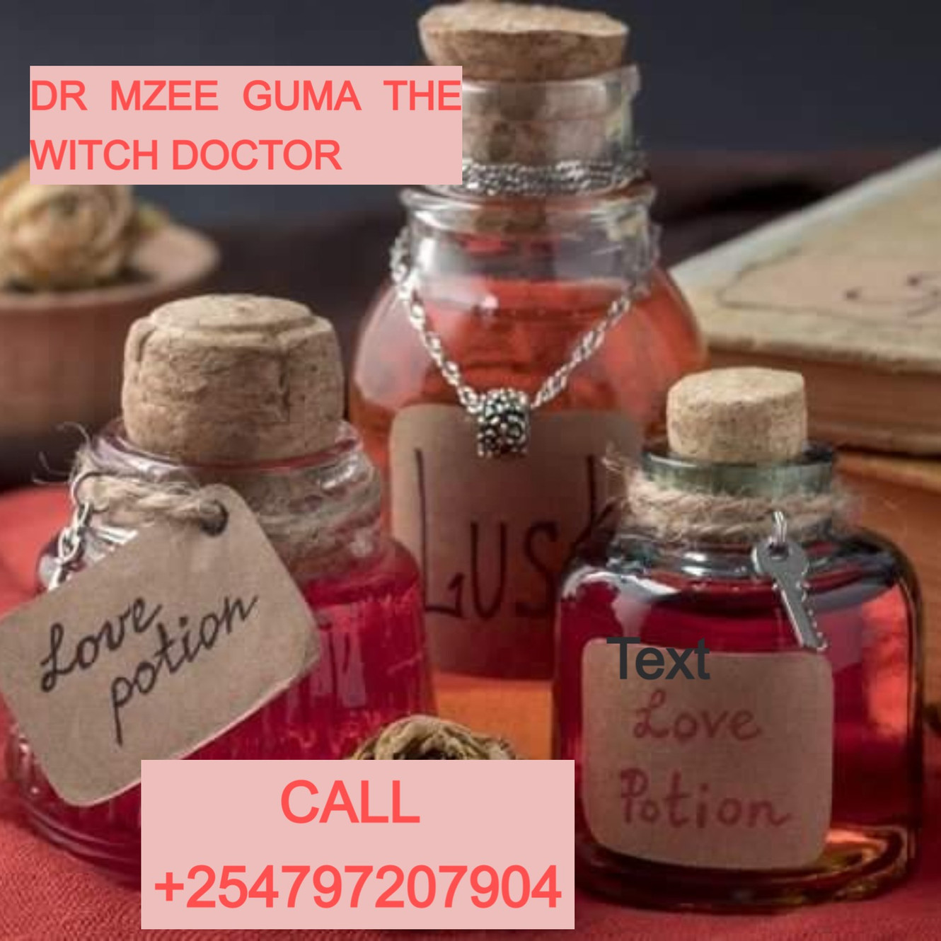 BEST WITCH DOCTOR IN KENYA, DR MZEE GUMA