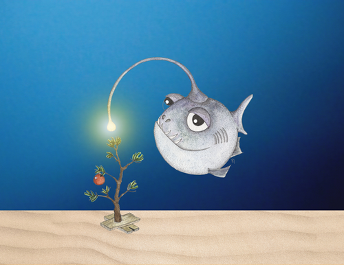 Charlie B. the Anglerfish | Ben N Ink