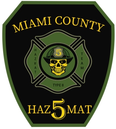 Miami County Hazmat SRT - T-Shirt | sunset