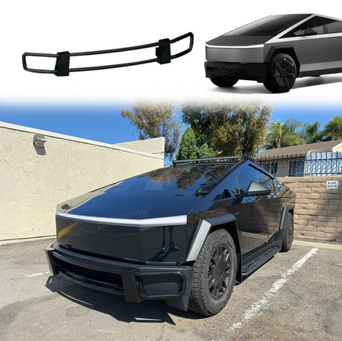 Cybertruck/Cyberbeast Front Bumper Bar Steel Guard | Velocity Window Tint