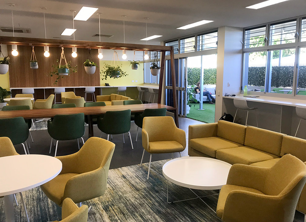 college staff collaboration space