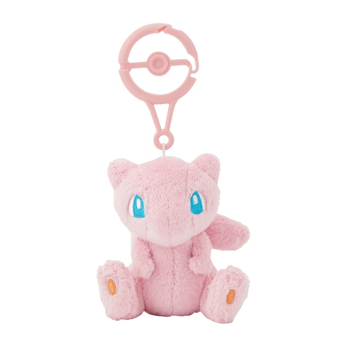 Pokemon Mew Mascot with Carabiner Clip | NYC Plushie Shop