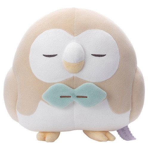 PokePeace Good Night Rowlet | NYC Plushie Shop
