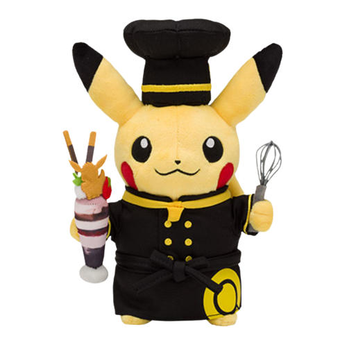 Pokemon Cafe Pastry Chef Pikachu Plushie | NYC Plushie Shop