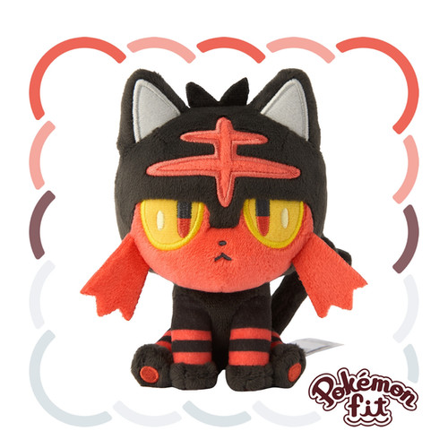 Pokemon Litten Sitting Cutie/Fit | NYC Plushie Shop