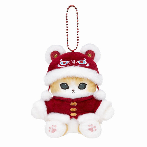 Mofusand Chinese-Style Cat Mascot (Hat Enji) | NYC Plushie Shop