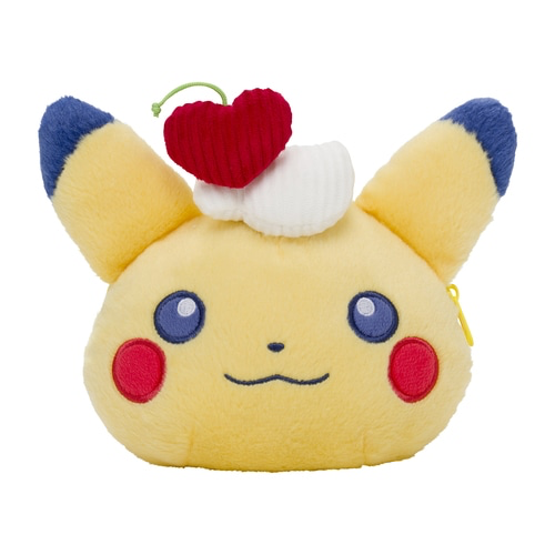 Pokemon Valentine's Day Pikachu Face Pouch | NYC Plushie Shop