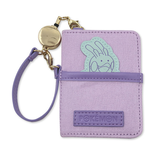 Pokemon Bi-Fold Pass Case with Goomy Hyokkori Patch | NYC Plushie Shop