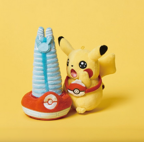 Pokemon Korea Enjoy Pokemon Town Pikachu and Lotte World Tower Mascot ...