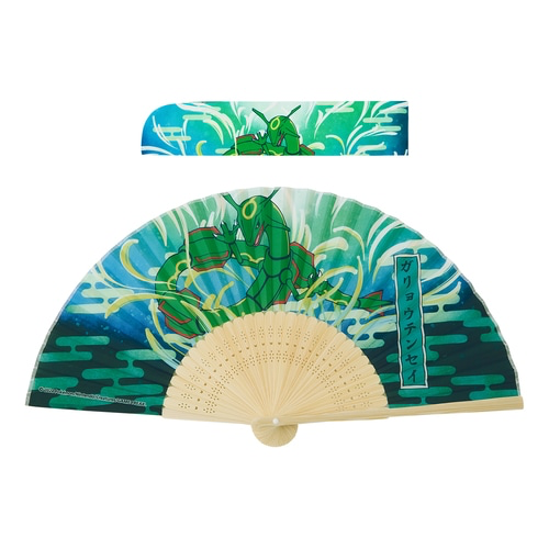 Pokemon Cheer Rayquaza Folding Fan | NYC Plushie Shop