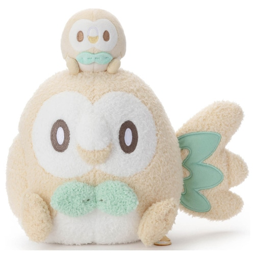 Pokemon PokePeace Rowlet with Plush Toy Version | NYC Plushie Shop