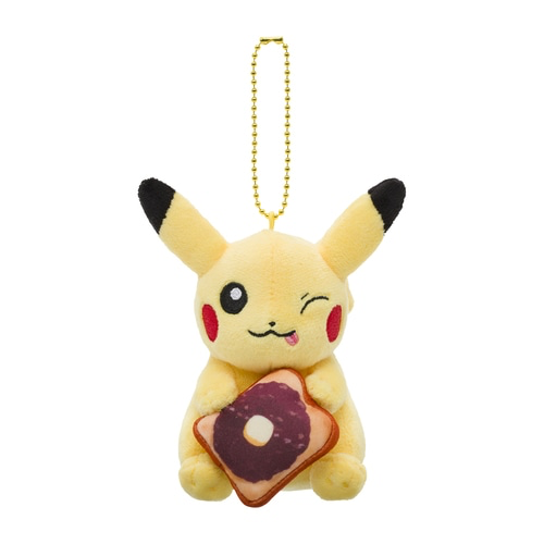 Pokemon Center Nagoya Pikachu with Ogura Toast Mascot | NYC Plushie Shop