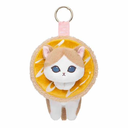 Mofusand Coffee and Donuts Orange Cream Mascot | NYC Plushie Shop