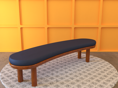 Sapphire Oval Bench | Aestheteak