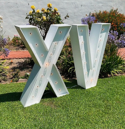 XV Marquee Numbers | My Site 2