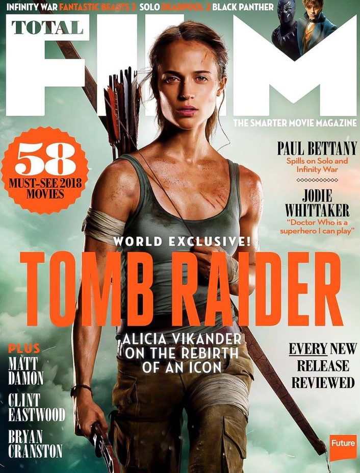 Tomb Raider Movie is on the cover of Total Film Magazine | Tomb Raider ...