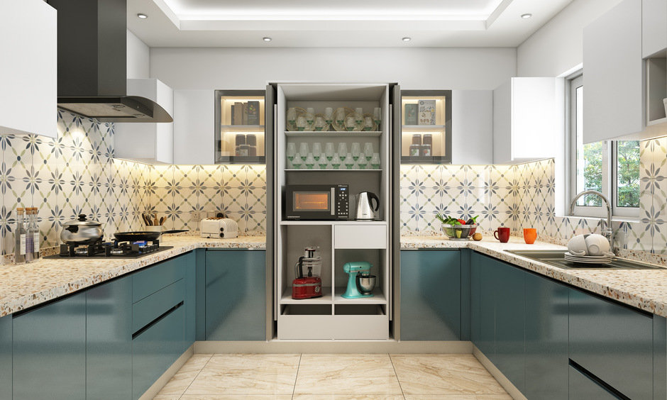 Top 6+ Indian Style Small Modular Kitchen Designs Under 100 Sq.ft.