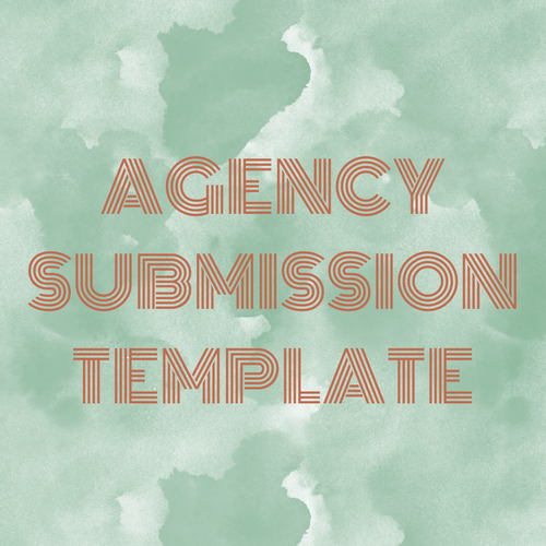 Agency Submission Template | Acting With Kemma