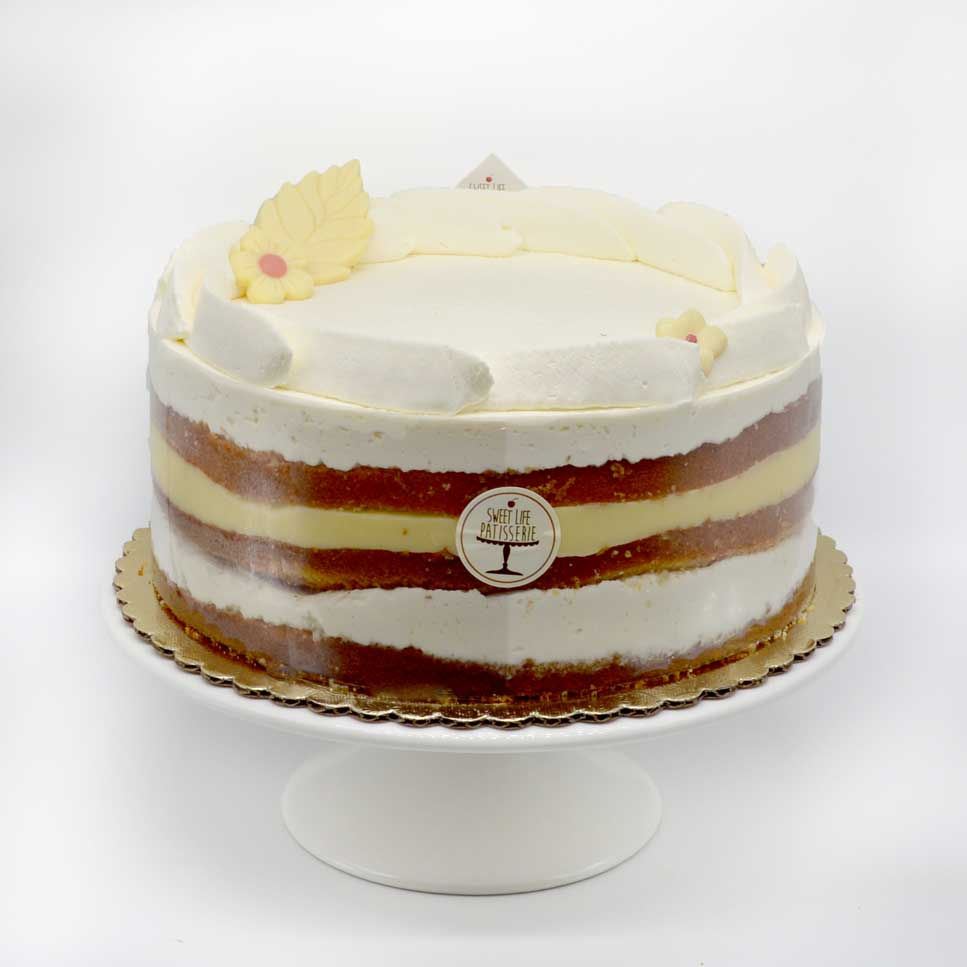 Vanilla Cream Cake | Sweet Life in Eugene