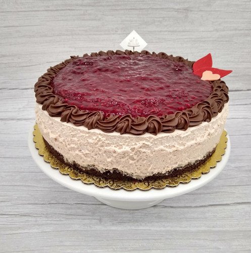 White Chocolate Raspberry Mousse Torte | Sweet Life in Eugene