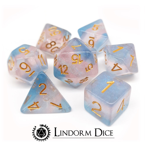 Pride dice - Transgender flag | LindormDice