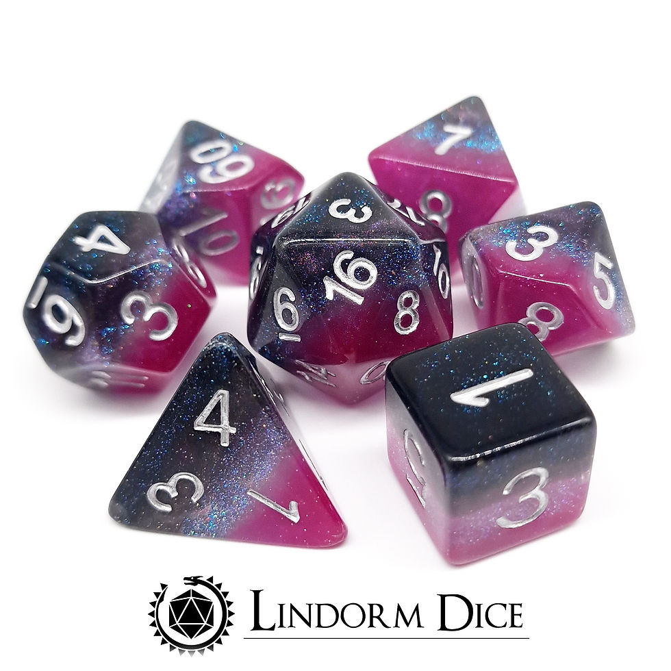 Pride dice - Asexual flag | LindormDice