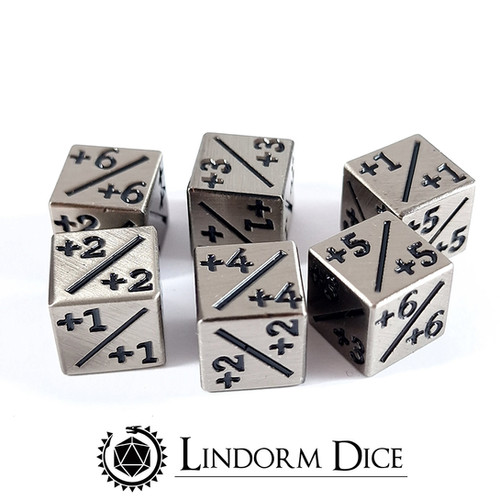 Counter dice metal (MTG dice) | LindormDice