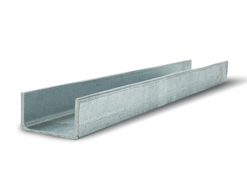 Galvanised 100mm C Channel - Australian Concrete Sleepers