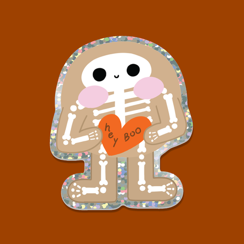 Hey Boo boba sticker | The Boba Family